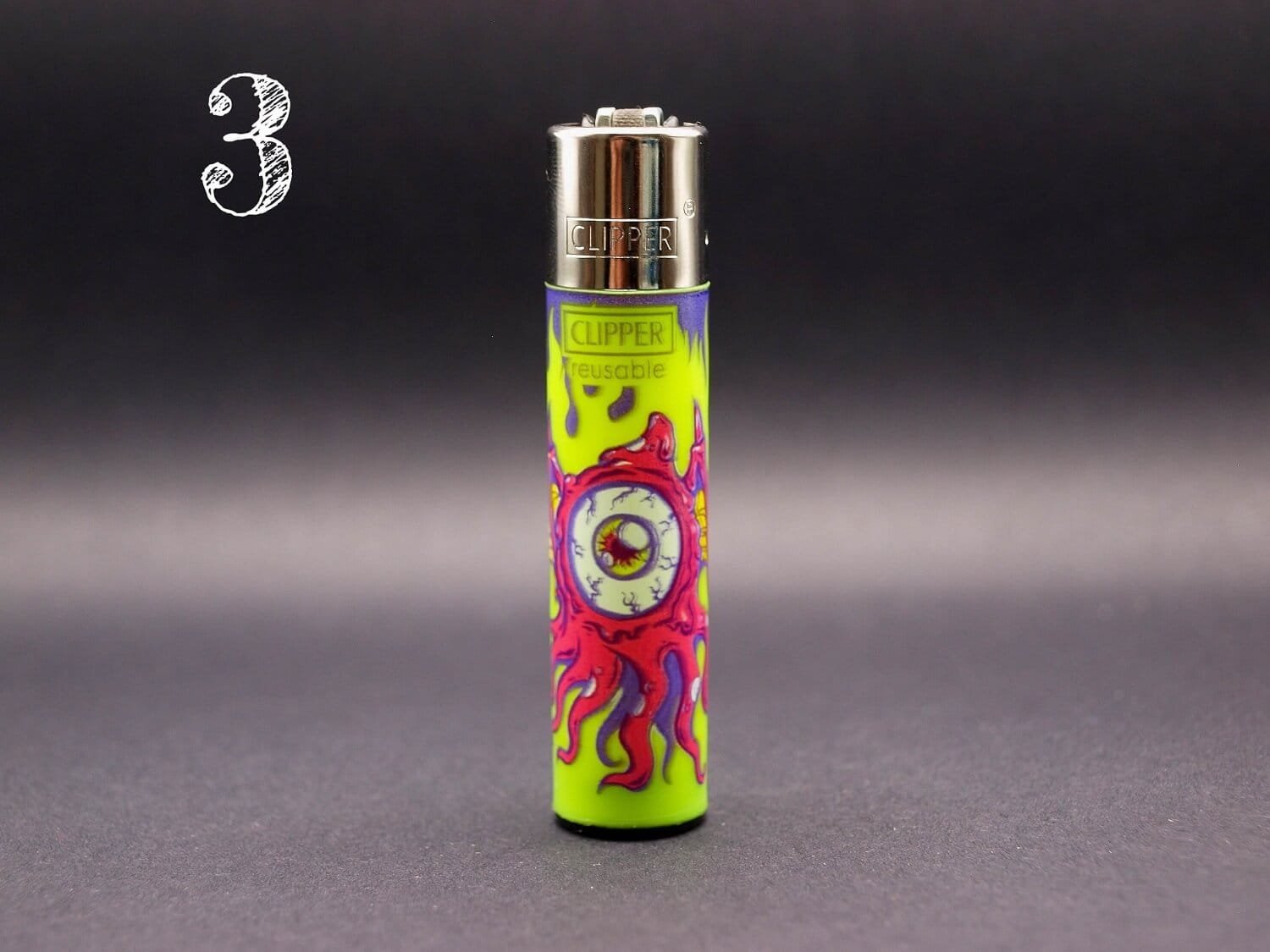 Monster Eyes Clipper – Briquet de Collection au Design Unique